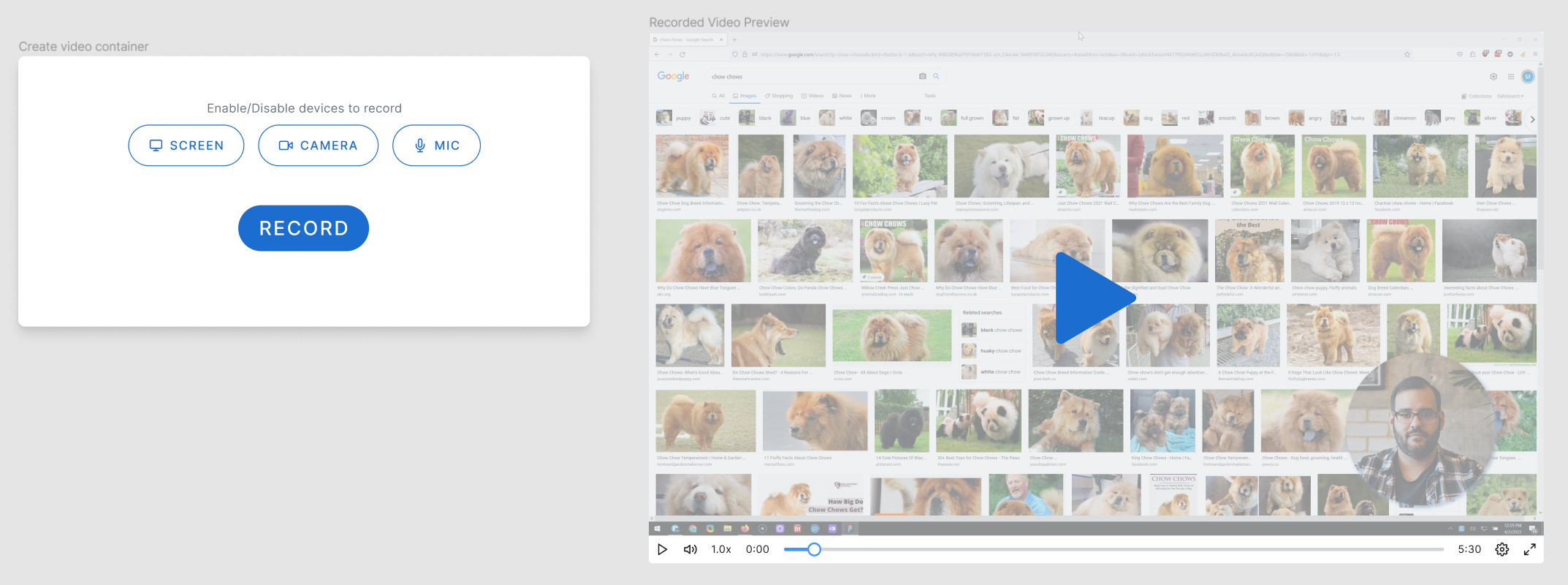 [Hiring] (online/US) (project) Web Dev to Build Screen Recorder in ...